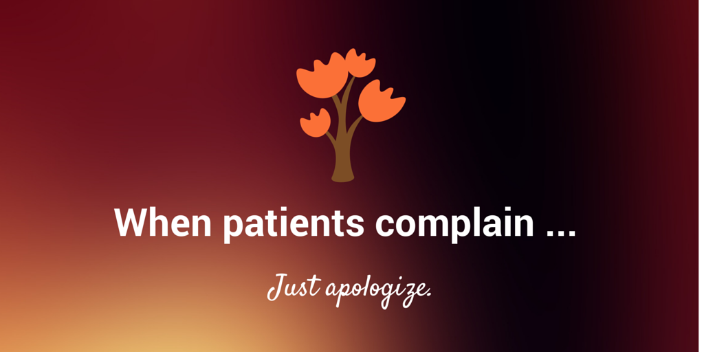 Patient Complaining