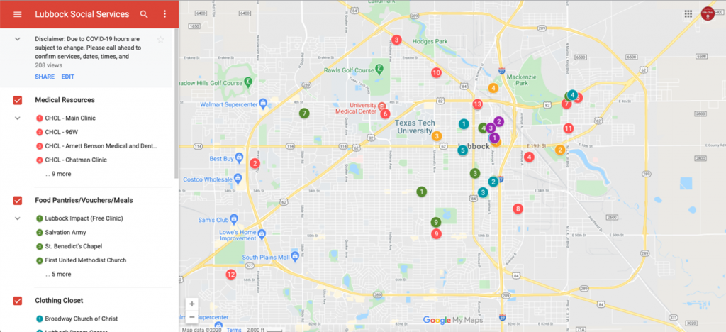 Social services resource overload: How using a simple interactive map ...